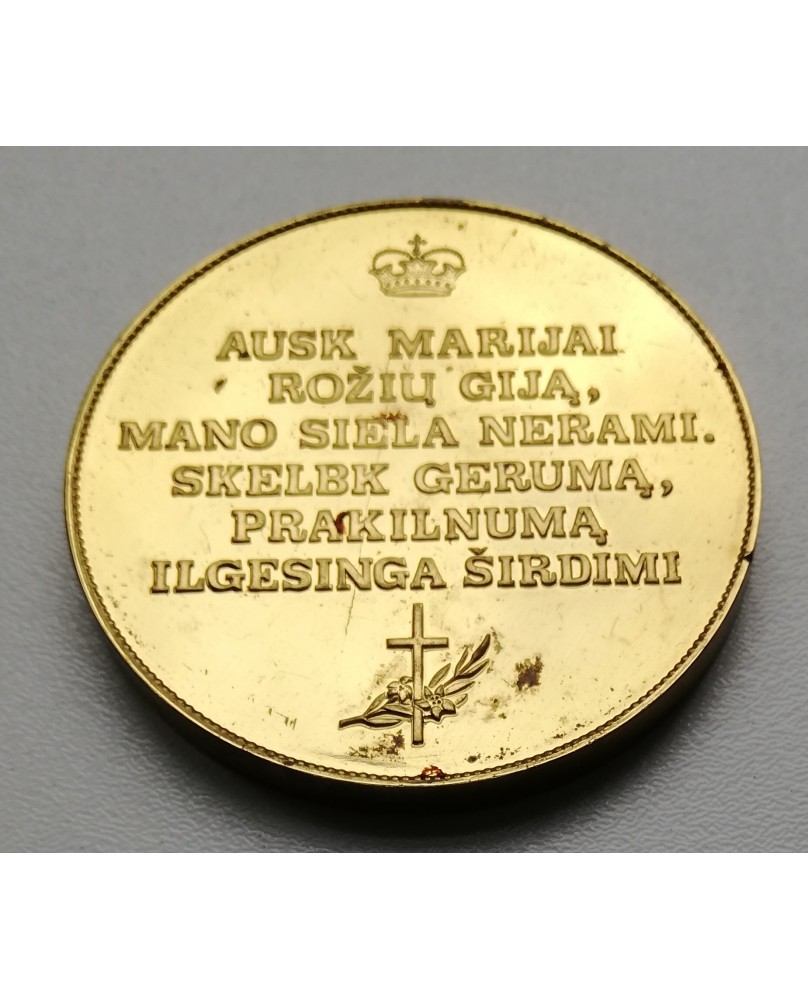 Medalis ŠVENTASIS KAZIMIERAS - LIETUVOS GLOBĖJAS